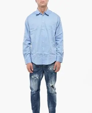 Dsquared2 Embroidered-logo Shirt
