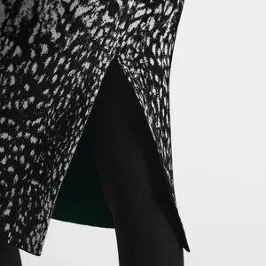 TOM FORD Mottled Knit Midi Skirt