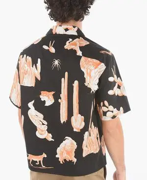 Neil Barrett Burning Short-sleeve Shirt