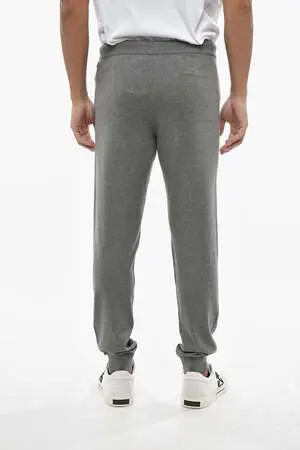 Corneliani Mélange-effect Track Pants