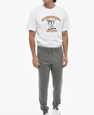 Corneliani Mélange-effect Track Pants