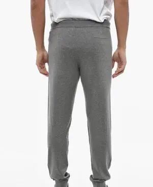 Corneliani Mélange-effect Track Pants