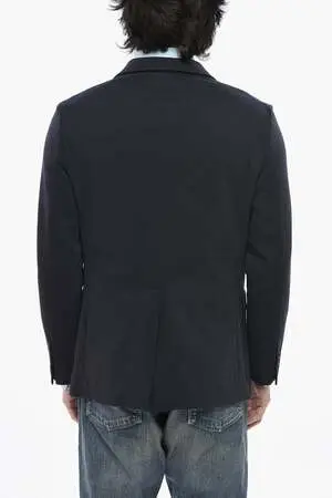 PAOLO PECORA Notch-lapel Long-sleeve Blazer