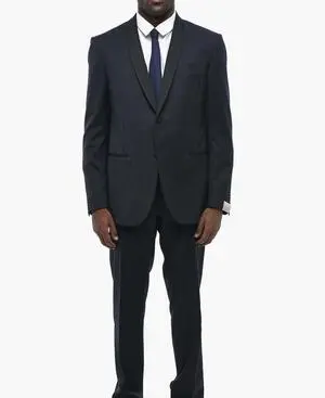 Corneliani Satin-trim Shawl-lapel Dinner Suit