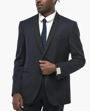 Corneliani Satin-trim Shawl-lapel Dinner Suit