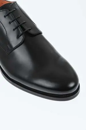 Santoni Leather Derby Shoes