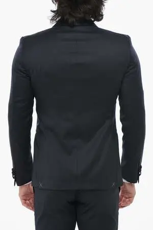 Corneliani Satin Shawl-lapel Three-piece Suit