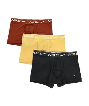 Nike Dri-fit Logo Waistband Boxer Briefs 3-pack - Multicolor