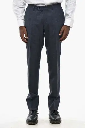 Corneliani Single-breasted Notch-lapel Suit - Blue