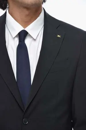 Corneliani Cc Collection Single-breasted Virgin Wool Suit