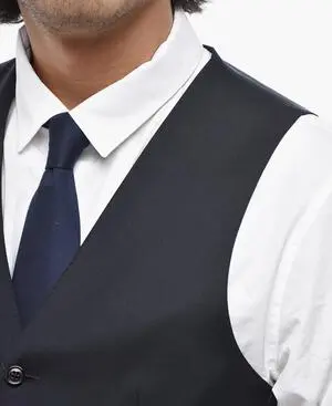 Corneliani V-neck Single-breasted Waistcoat