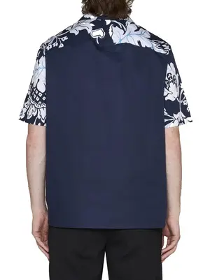 Neil Barrett Hawaiian Bolts Loose-fit Shirt