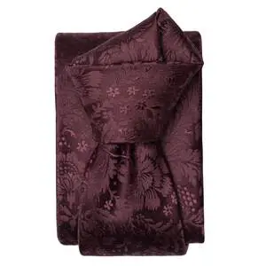 ELIZABETTA MADE IN ITALY Goldoni Silk Jacquard Tie Burgundy - Red