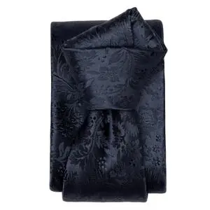 ELIZABETTA MADE IN ITALY Goldoni Silk Jacquard Tie Midnight - Blue
