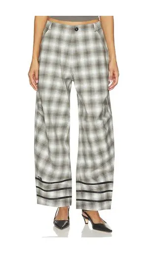 Coperni Technical Tailored Oversized Pant In Grey