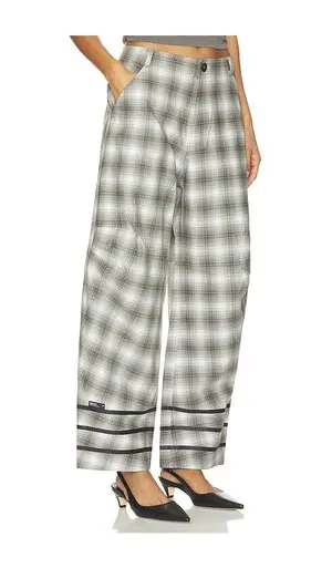 Coperni Technical Tailored Oversized Pant In Grey