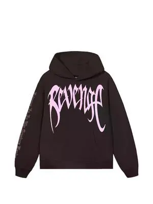 REVENGE Xxxtentacion Kill Graphic-print Hoodie - Brown