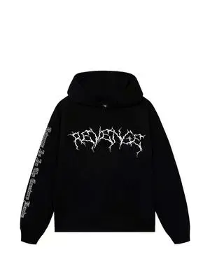 REVENGE X Xxxtentacion Lightning Graphic-print Hoodie - Black