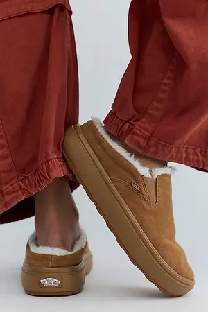 VANS Light Platform Mules - Chipmunk