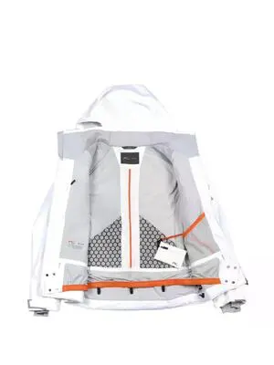 Kjus Hooded Zip-up Ski Jacket - White