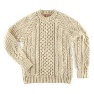 &SONS TRADING CO Neutrals Clyde Knit Jumper Ecru - Beige