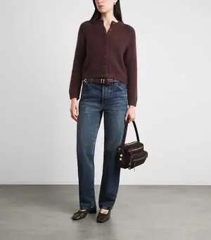 DÔEN Wool-cashmere Darcy Cardigan