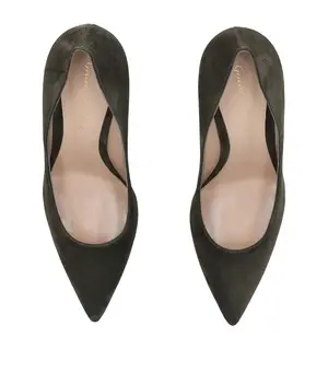 GIANVITO ROSSI Suede Pumps 85