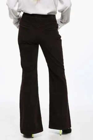 True Royal Corduroy Belt-loops Trousers