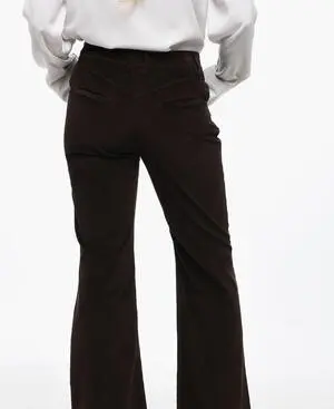 True Royal Corduroy Belt-loops Trousers