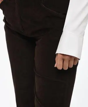 True Royal Corduroy Belt-loops Trousers