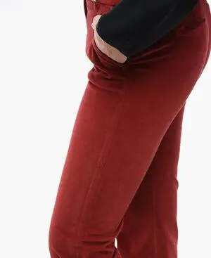 True Royal Corduroy Flared Trousers