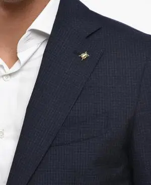Corneliani Checked Wool Blazer