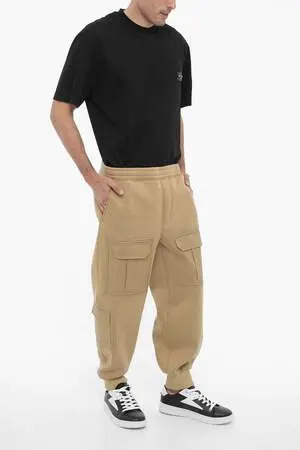 Neil Barrett Cargo-pocket Track Pants - Brown