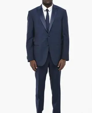 Corneliani Peak-lapel Three-piece Suit