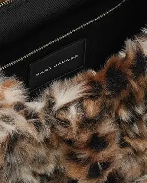Marc Jacobs Small Tote Bag In Leopard Fur