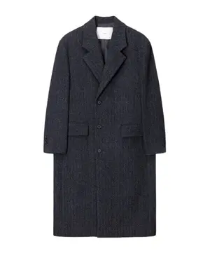DUNST Boxy Tailored Coat - Black
