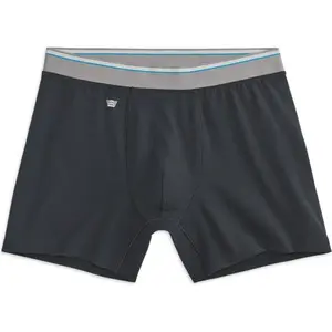 Mack Weldon Airknitx Cotton Boxer Briefs - Phantom