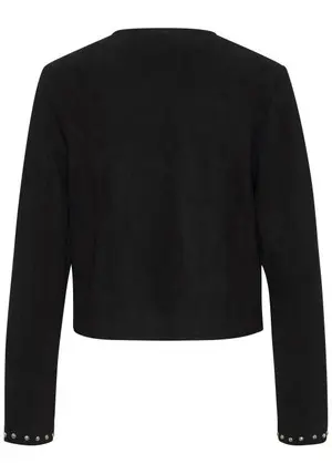 LASCANA Studded Faux Suede Jacket