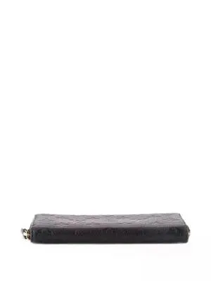 LOUIS VUITTON Clemence Wallet Monogram Empreinte Leather Small Wallets