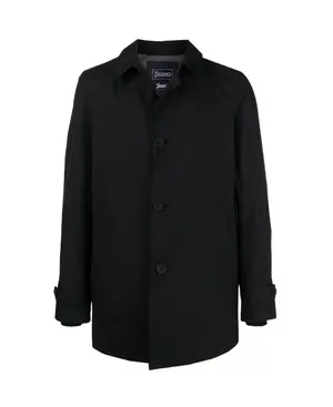 Herno Buttoned Shirt Jacket - Black