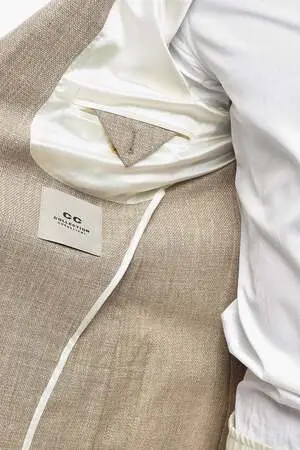 Corneliani Single-breasted Patch-pocket Blazer - Beige