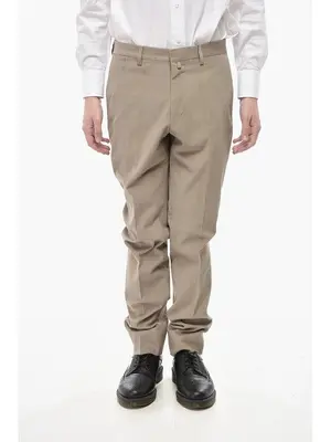 Corneliani Cotton Chino Trousers - Beige