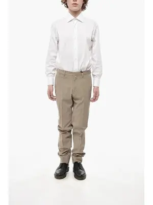 Corneliani Cotton Chino Trousers