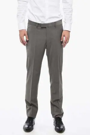 Corneliani Academy Slim-fit Trousers - Gray