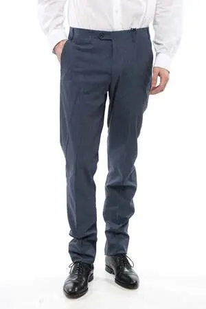 Corneliani Welt-pockets Trousers - Blue