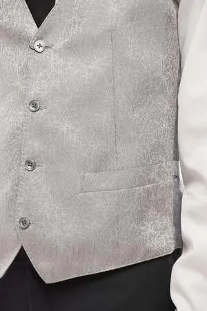 Corneliani Leaf-pattern Waistcoat