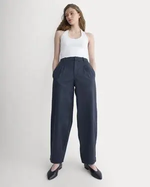 Everlane Tailored Drape Balloon Pant - Navy