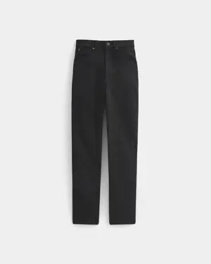 Everlane High-rise Cigarette Jean - Black