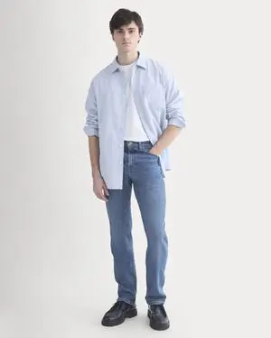 Everlane Comfort-stretch Slim-fit Jean - Medium Indigo
