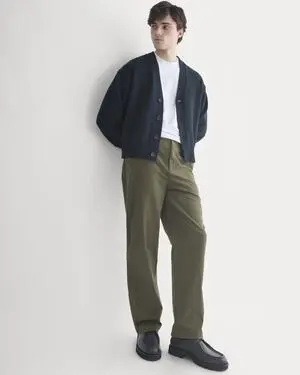 Everlane Everyday Relaxed-fit Chino Pant - Olive Night